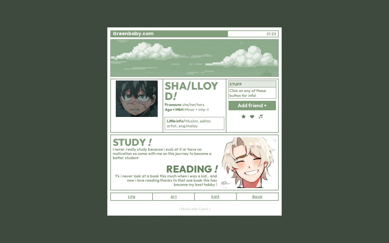 Soft green